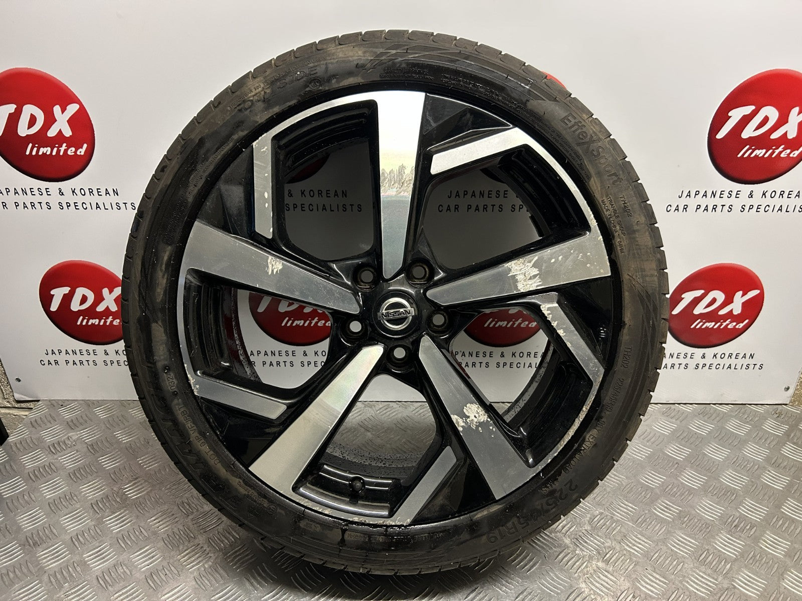 NISSAN QASHQAI (J11) 2017-2021 19" INCH DIAMOND CUT ALLOY WHEEL 5.9MM ...