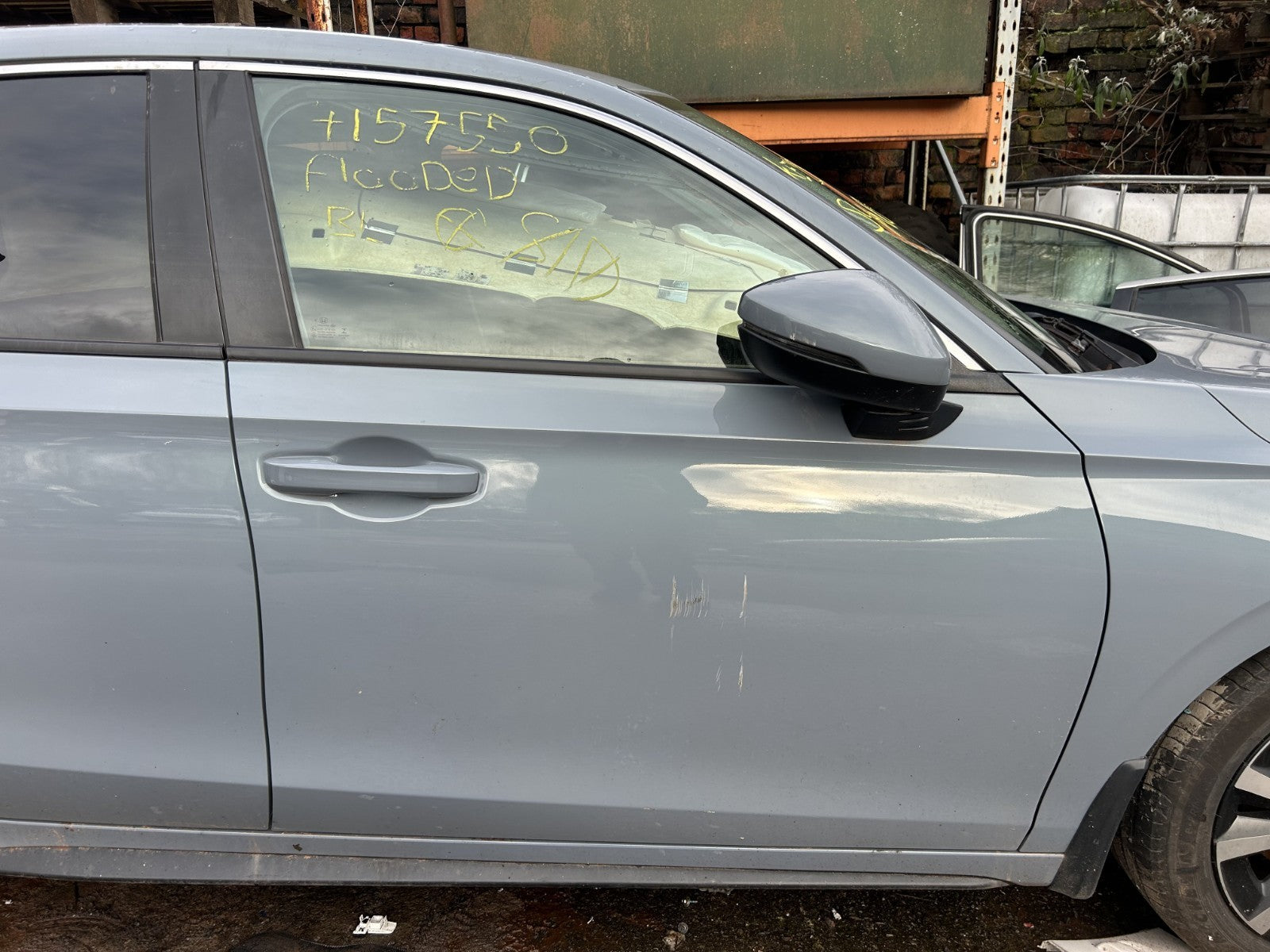 HONDA CIVIC MK11 2022-2025 DRIVER SIDE FRONT GENUINE DOOR SHELL SONIC ...
