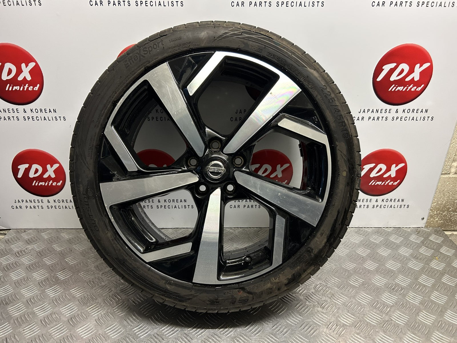 NISSAN QASHQAI (J11) 2017-2021 19" INCH DIAMOND CUT ALLOY WHEEL 6.7MM ...