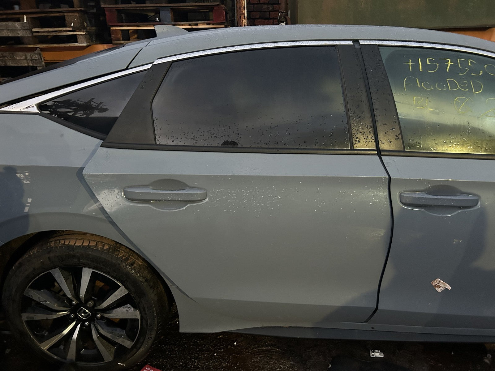 HONDA CIVIC MK11 2022-2025 GENUINE DRIVER SIDE REAR DOOR SHELL SONIC P ...