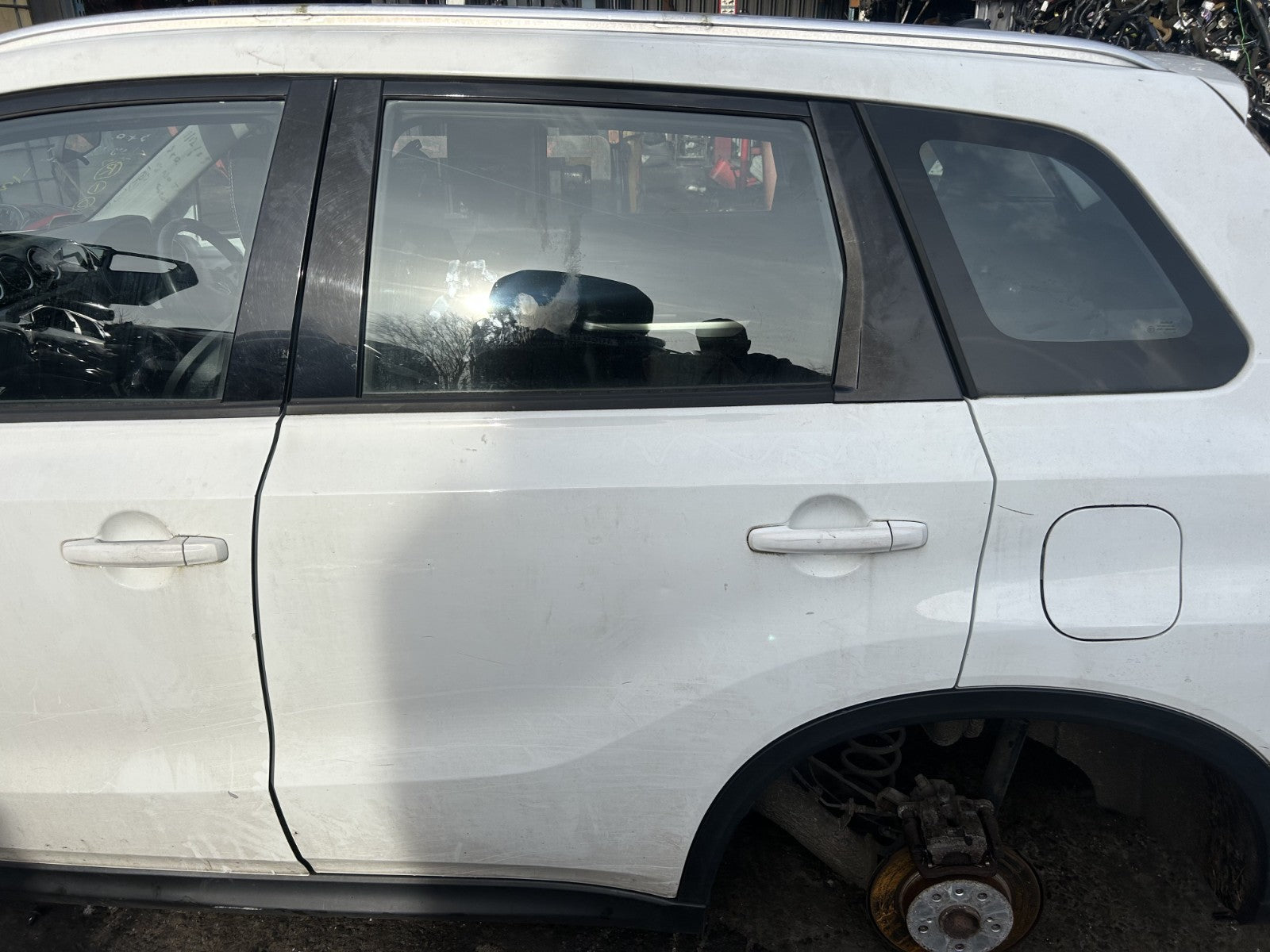 SUZUKI VITARA MK4 2015-2025 GENUINE PASSENGER SIDE REAR DOOR SHELL WHI ...