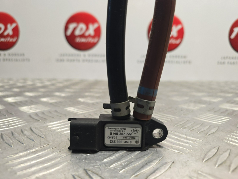 NISSAN QASHQAI J11 2014-2017 1.5 DIESEL K9K DPF PRESSURE SENSOR 227700 ...