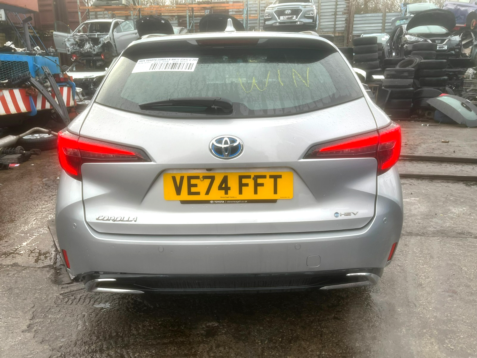 TOYOTA COROLLA E21 ESTATE 2019-2025 HYBRID GENUINE REAR TAILGATE 1L0 S ...