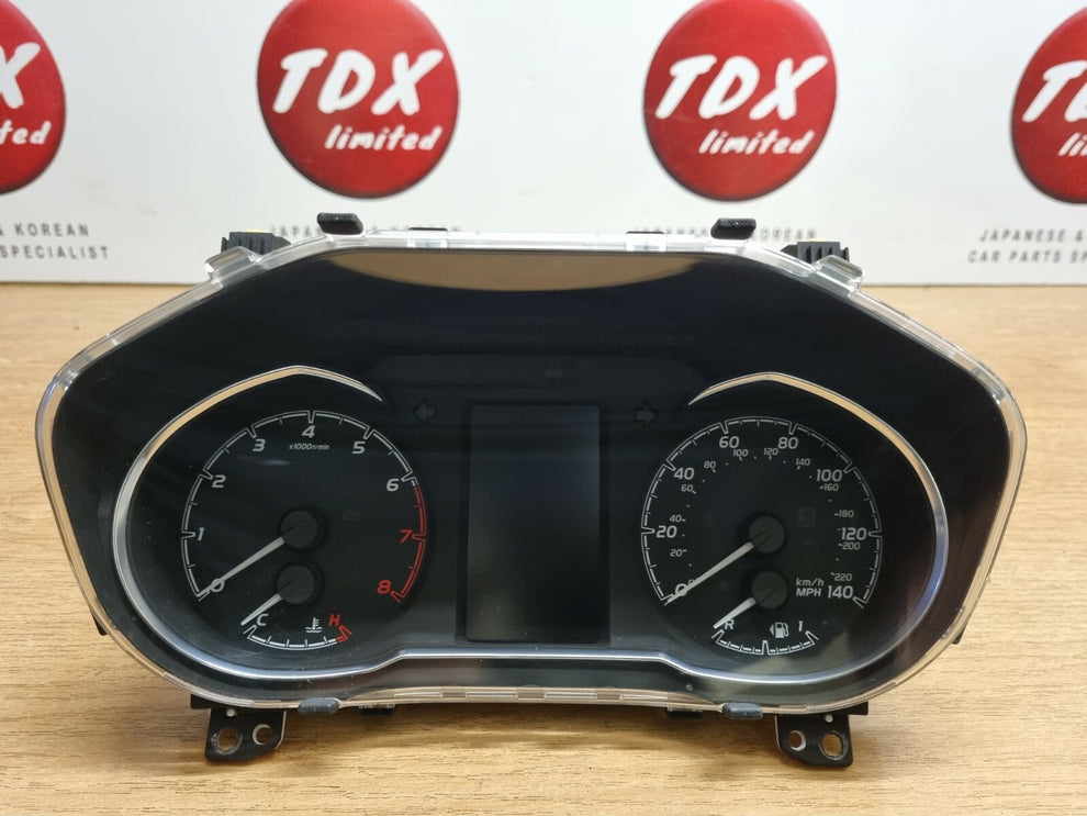 TOYOTA YARIS MK3 1.5 PETROL MANUAL INSTRUMENT SPEEDO CLOCK CLUSTER 838 ...