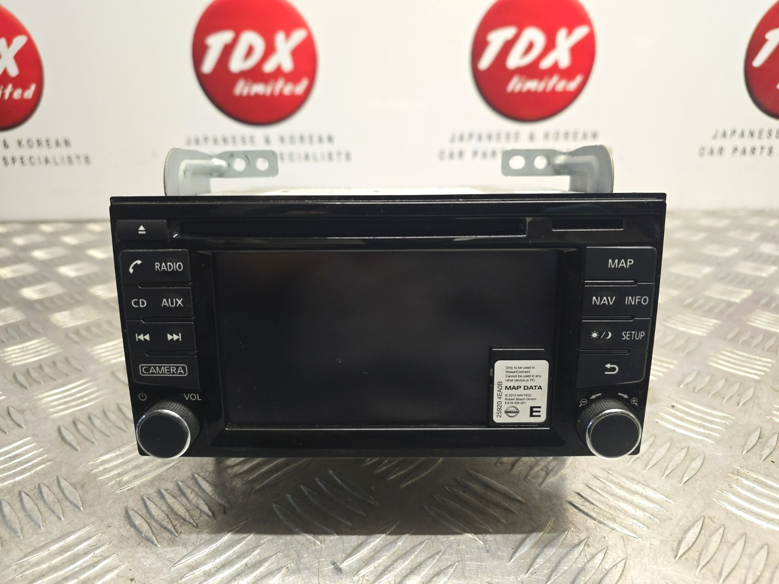 NISSAN JUKE (F15) 2014-2019 SAT NAV MULTIMEDIA HEAD UNIT + SD CARD 259 ...