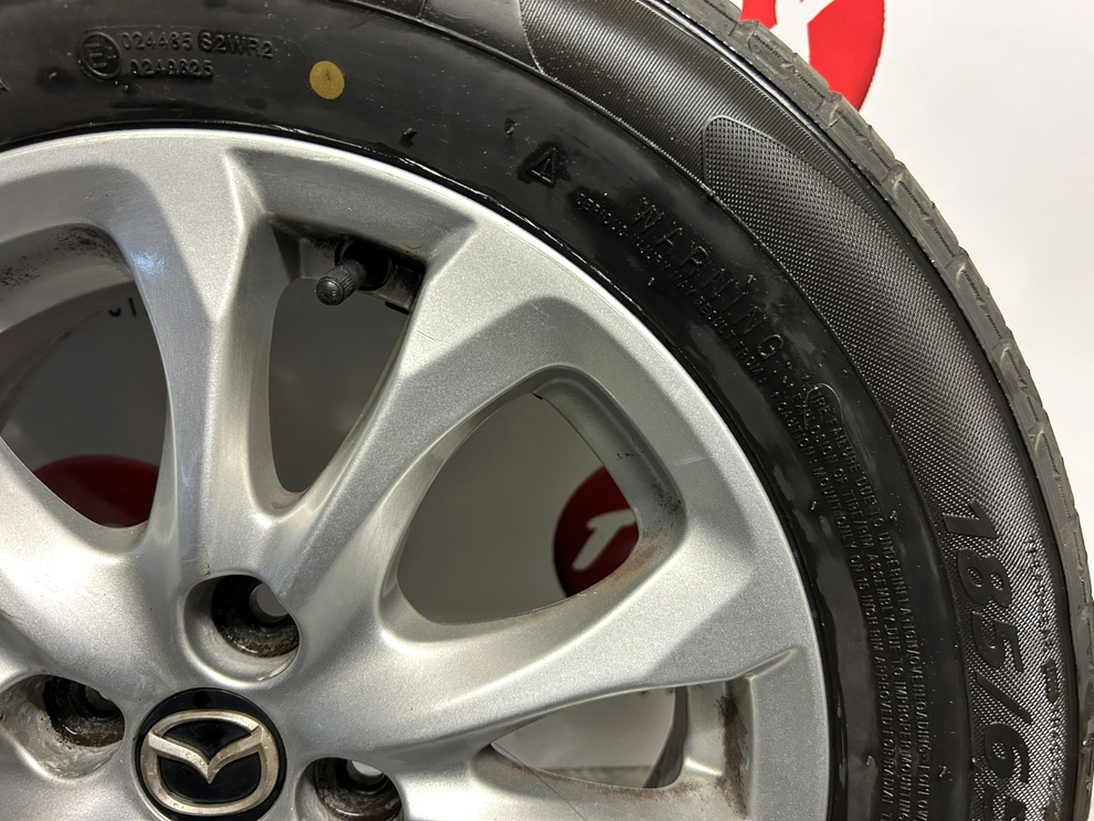 MAZDA 2 (DJ) 2015-2021 GENUINE 15" INCH ALLOY WHEEL 6.2MM 185/65/R15 9 ...